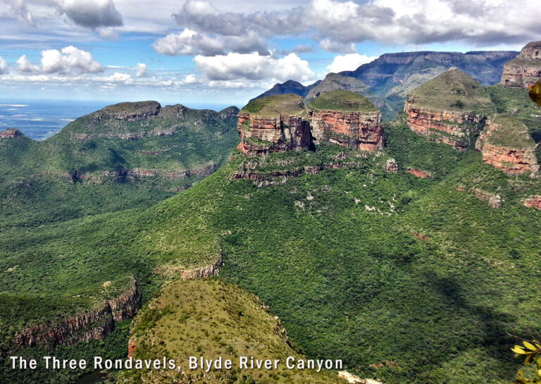 The Three Rondavels | The Shoe